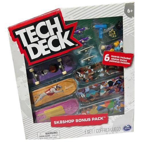 Tech Deck Kit 3 Skate De Dedo Com Acessórios Coleção Baker - Sunny ...