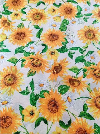 Tecido acquablock impermeavel Belize Girassol Dohler 1 metro - Tecidos ...