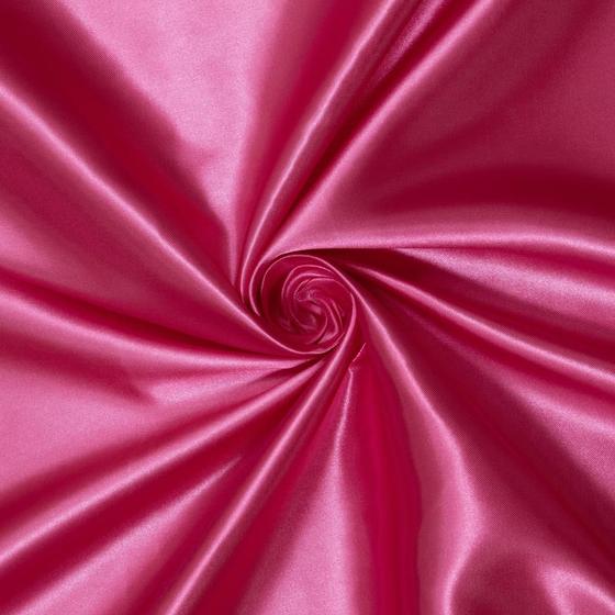 Tecido Cetim Rosa Pink - Mayra Valentim - Tecido Cetim - Magazine Luiza