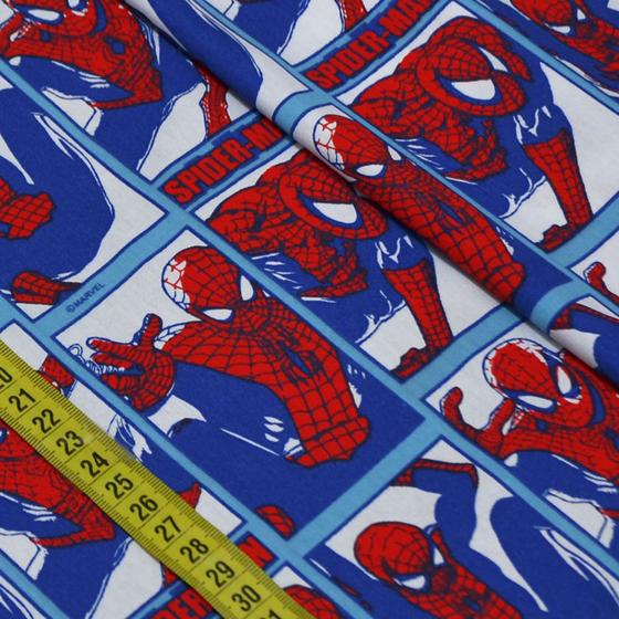 Tecido Estampado para Patchwork - Marvel: Homem Aranha Quadrinho (0 ...