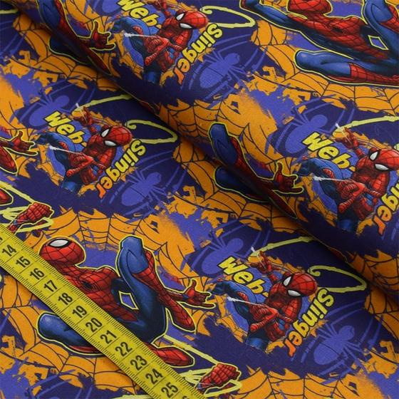 Tecido Estampado para Patchwork - Marvel Homem Aranha : Spider Man ...