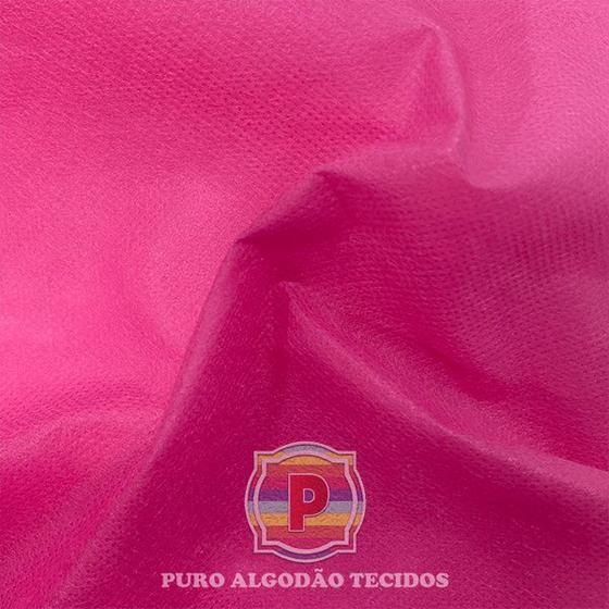 Tecido TNT Cor Rosa Pink - PURO ALGODÃO TECIDOS - Tecidos - Magazine Luiza
