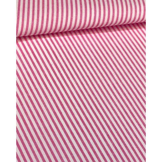 Tecido Tricoline Estampado Listrado Rosa - 1,50m de Largura - Tecido ...