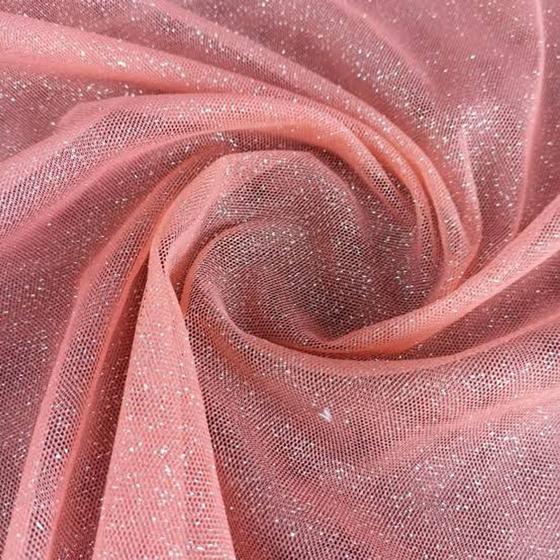Tecido Tule com Brilho 1 metro x 1,5 Largura Tule Glitter - Impacto ...