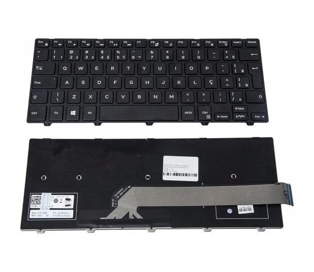 Teclado Br Com Ç Para Note Dell Inspiron 14 Serie 5000 5447 - KEYBOARD ...