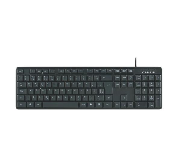 Teclado C3-Tech USB Padrão KB-15BK Preto - C3 Tech - Teclado - Magazine ...