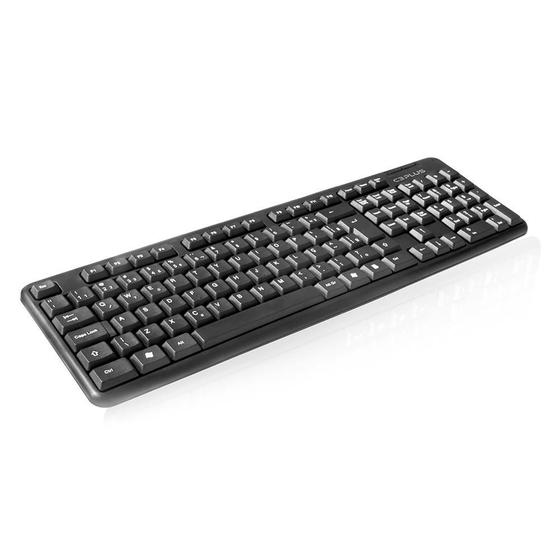 Teclado C3plus V2 Usb Preto - Kb-11bk - C3 TECH - Teclado - Magazine Luiza