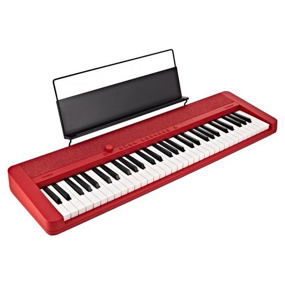 Teclado Casio CTS1 Vermelho Casiotone 61 Teclas Com Fonte - Teclado ...