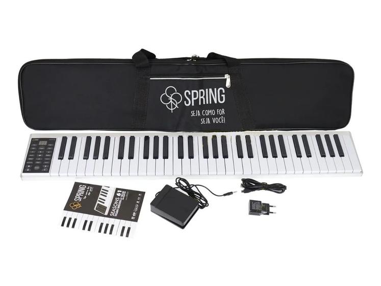 Teclado Controlador Spring Seasons 61 Teclas Com Midi USB ...