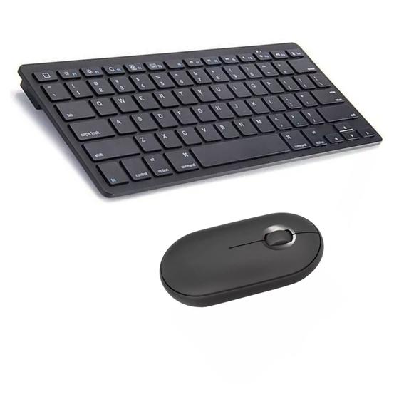 Teclado e Mouse Bluetooth Para tablet Samsung Galaxy Tab A 10.5 2021 ...