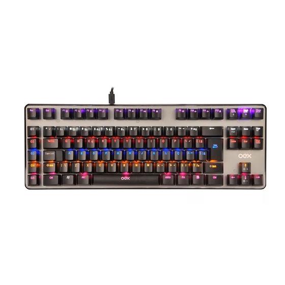 Teclado Gamer Bionic Mecânico Profissional Macro Tc601 Oex - Teclado ...