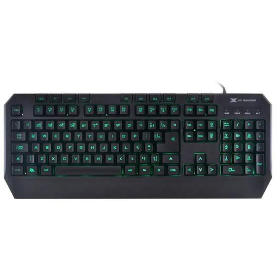 Teclado Gamer Draco Com Macros, Multimidia Led 3 Cores Cabo 1.8 Metros ...