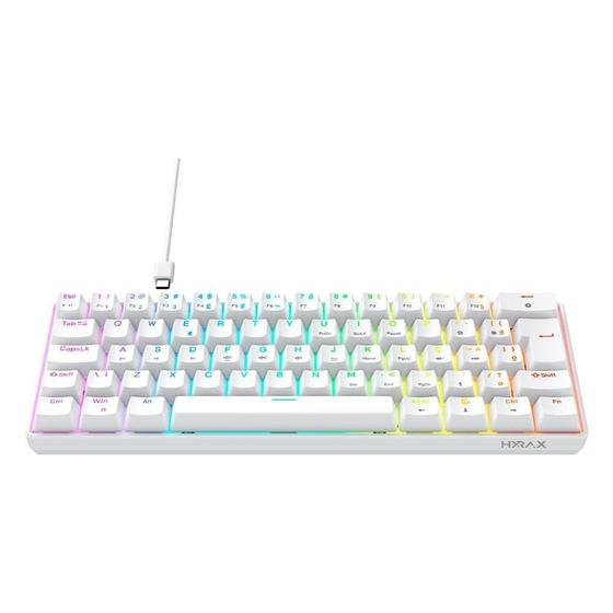 Teclado Gamer Hyrax Thunder HCK61W RGB ABNT2 - Teclado Gamer - Magazine ...