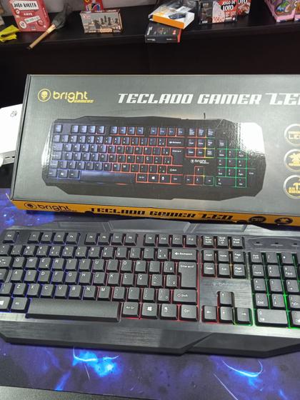 Teclado Gamer Led Bright - Teclado Gamer - Magazine Luiza