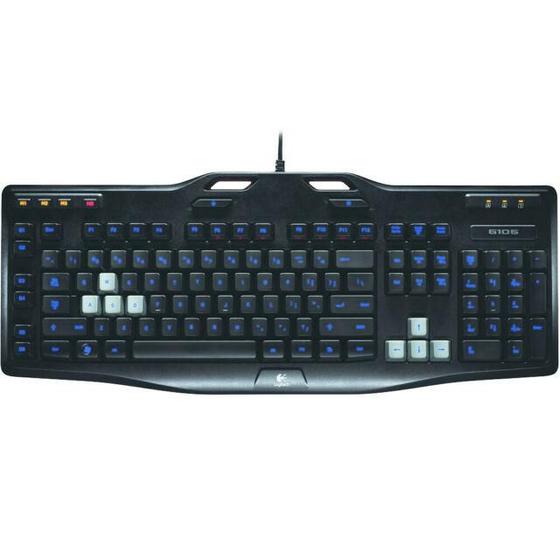 Teclado Gamer Logitech G105 Gaming Preto - PC Gamer - Magazine Luiza