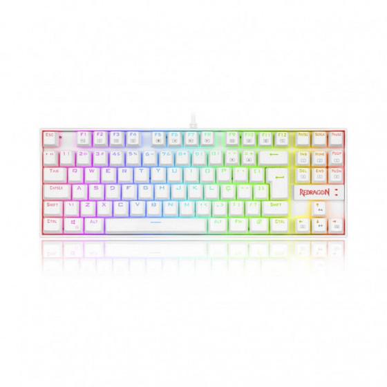 Teclado Gamer Magnético K552 Kumara PRO RGB Switch Azul Redragon ...