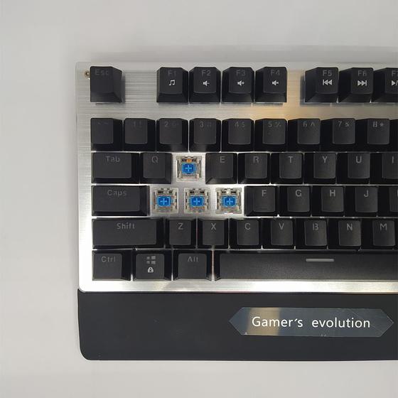 Teclado Gamer Mecânico Switch Outemu Blue Iluminação Rgb - HOOPSON ...