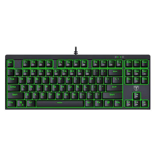Teclado Gamer T-Dagger Corvette TTGK-302-BL Gaming / Blue / Usa - Preto ...