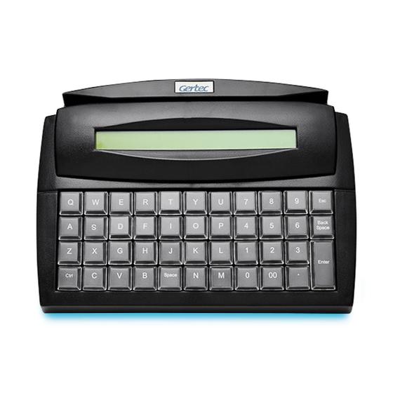 Teclado Gertec TEC 44 Teclas Programáveis USB Com Display 00409871 ...