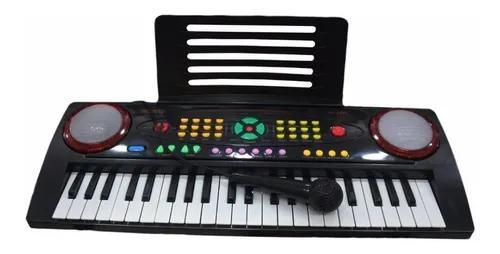 Teclado Infantil Custom Kids 44 teclas c/ microfone CKKB44 BK - Teclado ...