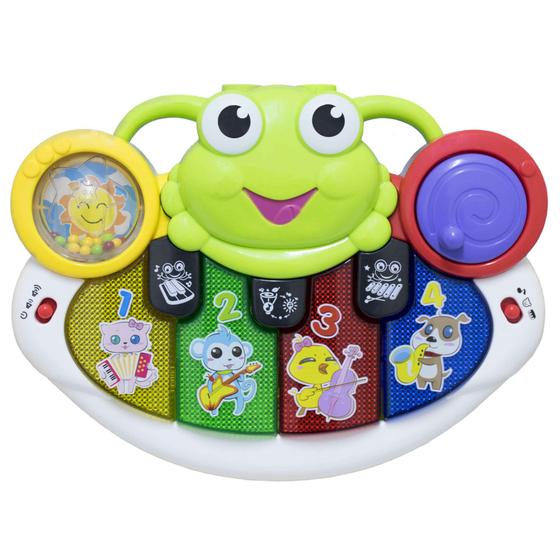 Teclado Infantil para bebê com projetor luzes e som - Bbr Toys - Piano ...
