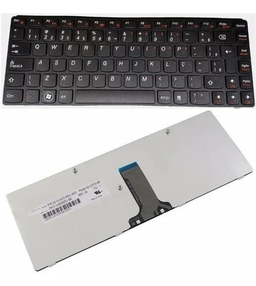 Teclado Lenovo V470 G475 B470 G470 25-011647 Nsk.B60Sc Br Ç - Keyboard ...