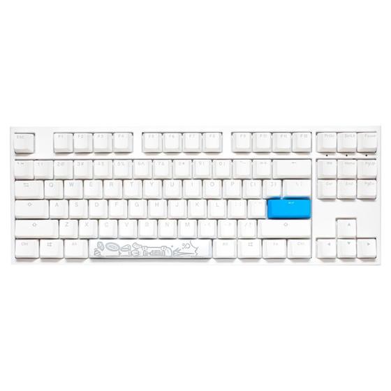 Teclado Mecânico Gamer Ducky One 2 TKL, RGB, Branco, Switch Cherry MX ...