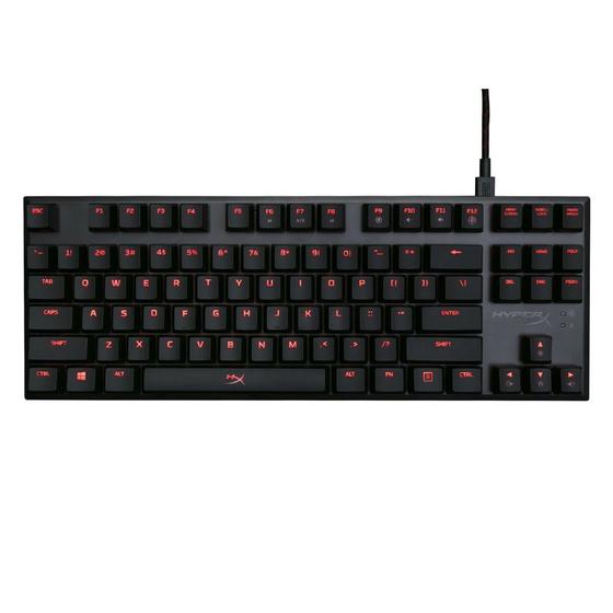 Teclado Mecânico Gamer Hyperx Alloy TKL FPS Pro Switch Cherry MX Blue ...