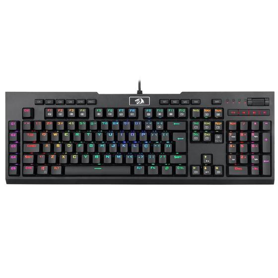 Teclado Mecânico Gamer Redragon Brahma Pro - ABNT2 - RGB Chroma ...