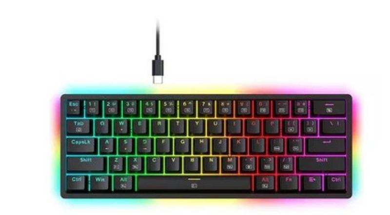 Teclado Mecânico Redragon Akali K642 Rgb Preto Switch Brown - Teclado - Magazine Luiza