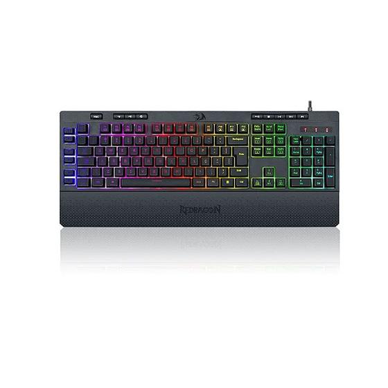 Teclado Membrana Gamer Redragon Abnt2 Shiva Rgb Pto - Teclado Gamer ...