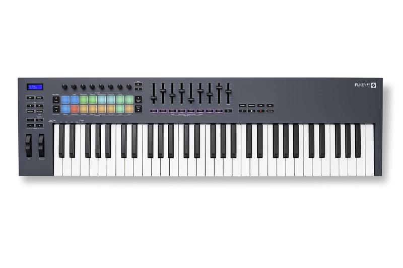 Teclado MIDI Novation FLkey 61 com integração com FL Studio ...