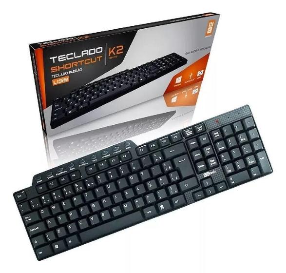 Teclado Multimidia Computador Usb - K2 Mb4113 - Mbtech - Teclado ...