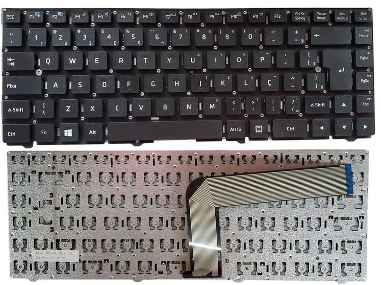 Teclado Notebook Positivo 82R-14D238-4211P/N: 82-14E238-4211 - Teclado ...