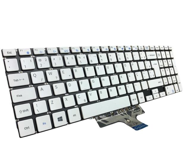 Teclado Notebook Samsung Np350xaa Np350xbe Branco Br Abnt2 - Neide ...