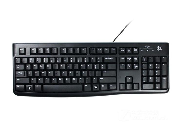 Teclado padrao logitech abnt-ii k120 usb pto - Teclado - Magazine Luiza