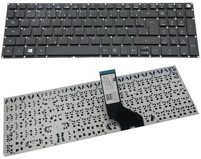 Teclado Para Notebook Acer Aspire A515-51-51Ux Preto Abnt2 - Keyboard ...