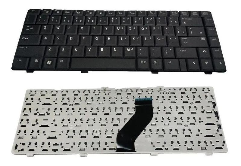 Teclado Para Notebook Hp Dv6700 Series Layout Br Com Ç - KEYBOARD ...