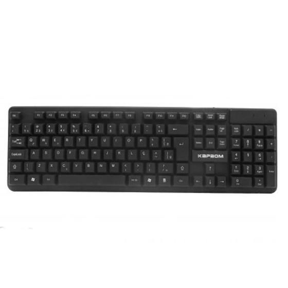 Teclado Para Pc Notebook Kapbom KA-691 QWERTY Modelo Abnt2 Português ...