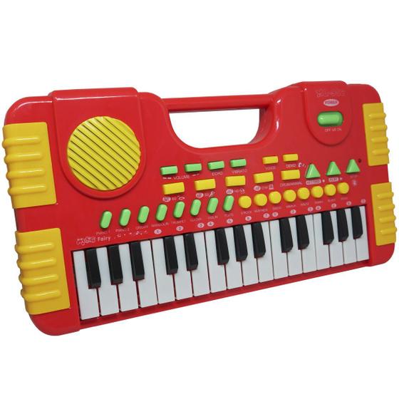 Teclado Piano Infantil Musical Bebê 31 Teclas com Som de Animais ...