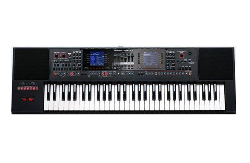 Teclado Roland 61 Teclas E-A7 Arranjador Expansível USB Midi - Teclado ...
