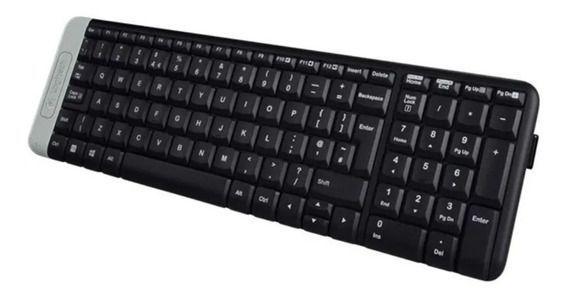 Teclado sem fio Logitech K230 com Design Compacto, Conexão USB, Pilhas Inclusas e Layout ABNT2 ...