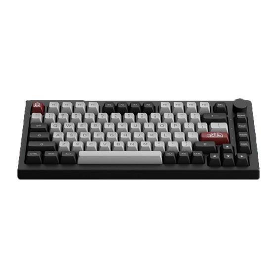 Teclado Sem Fio Mecânico Gamer Akko 5075 B-PLUS-S MULTI, RGB, Bluetooth ...