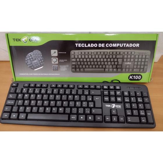 Teclado Tek One K100 para Computador - Teclado - Magazine Luiza