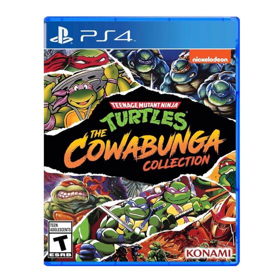 Teenage Mutant Ninja Turtles The Cowabunga Collection - Novo - Konami ...