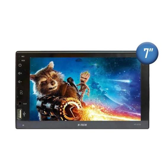 Tela Central Multimídia 7 Polegadas Entrada 1din Touch 1080p - H-TECH ...