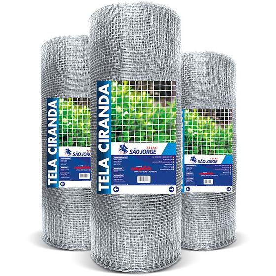Tela Ciranda Café 25x0,60m - São Jorge - SAO JORGE - Tela Galvanizada ...