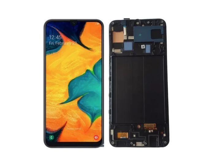 Tela Display A30 ORIG. C/ ARO - SAMSUNG - Peças para Celular - Magazine ...