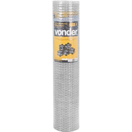 Tela metálica para pinteiro fio 22 BWG x 1,5 m rolo com 50 metros ...