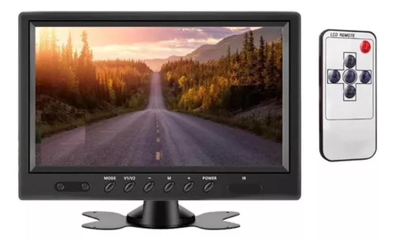 Tela Monitor Veicular Lcd 9 Polegadas Para Câmera De Ré Tv - knup - Monitor Automotivo ...